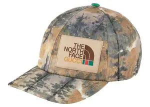 Gucci X The North Face Baseball Cap - Forest Print | Editorialist